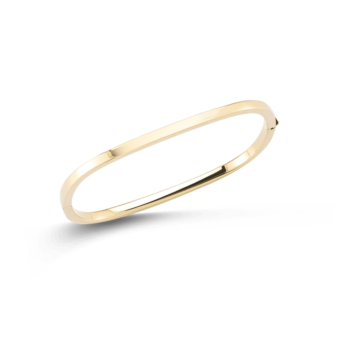 Roberto Coin Designer Gold Square Bangle – Topper Fine Jewelers