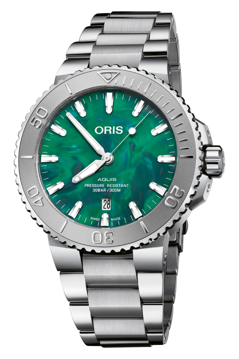 Oris Aquis Date Bracenet 43.5mm 733 7730 4137 07 8 24 05PEB – Topper ...